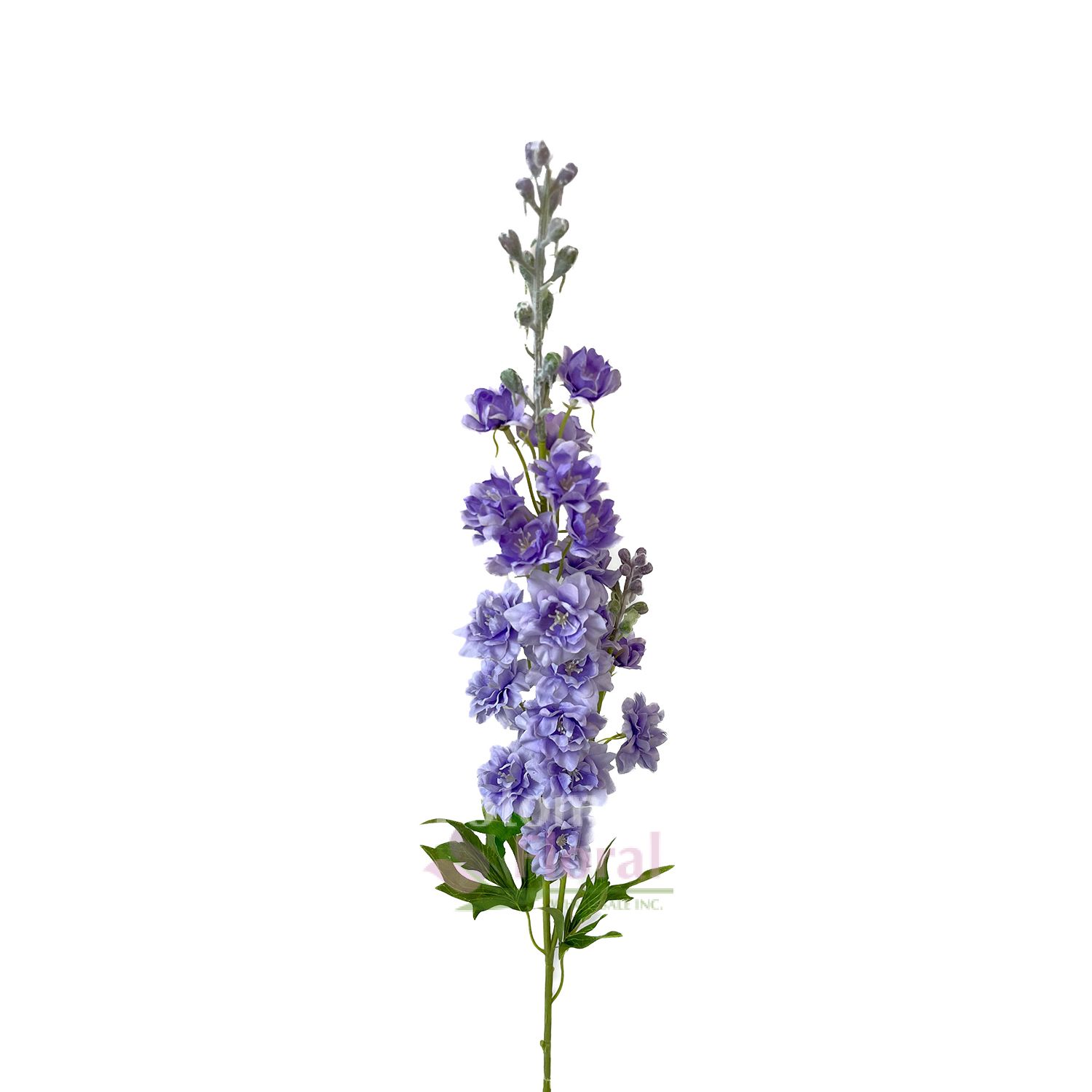 Silk Larkspur Stem Lavender 33.5" Tall - Potomac Floral Wholesale