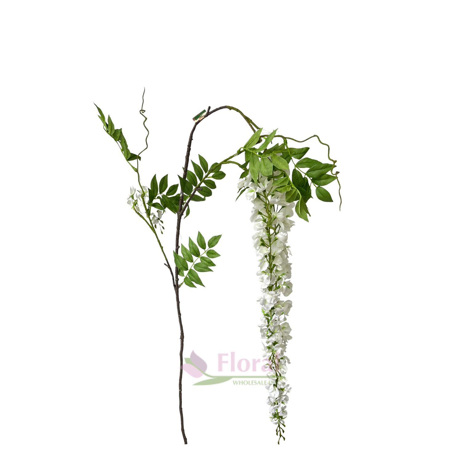 Silk Wisteria White - Potomac Floral Wholesale