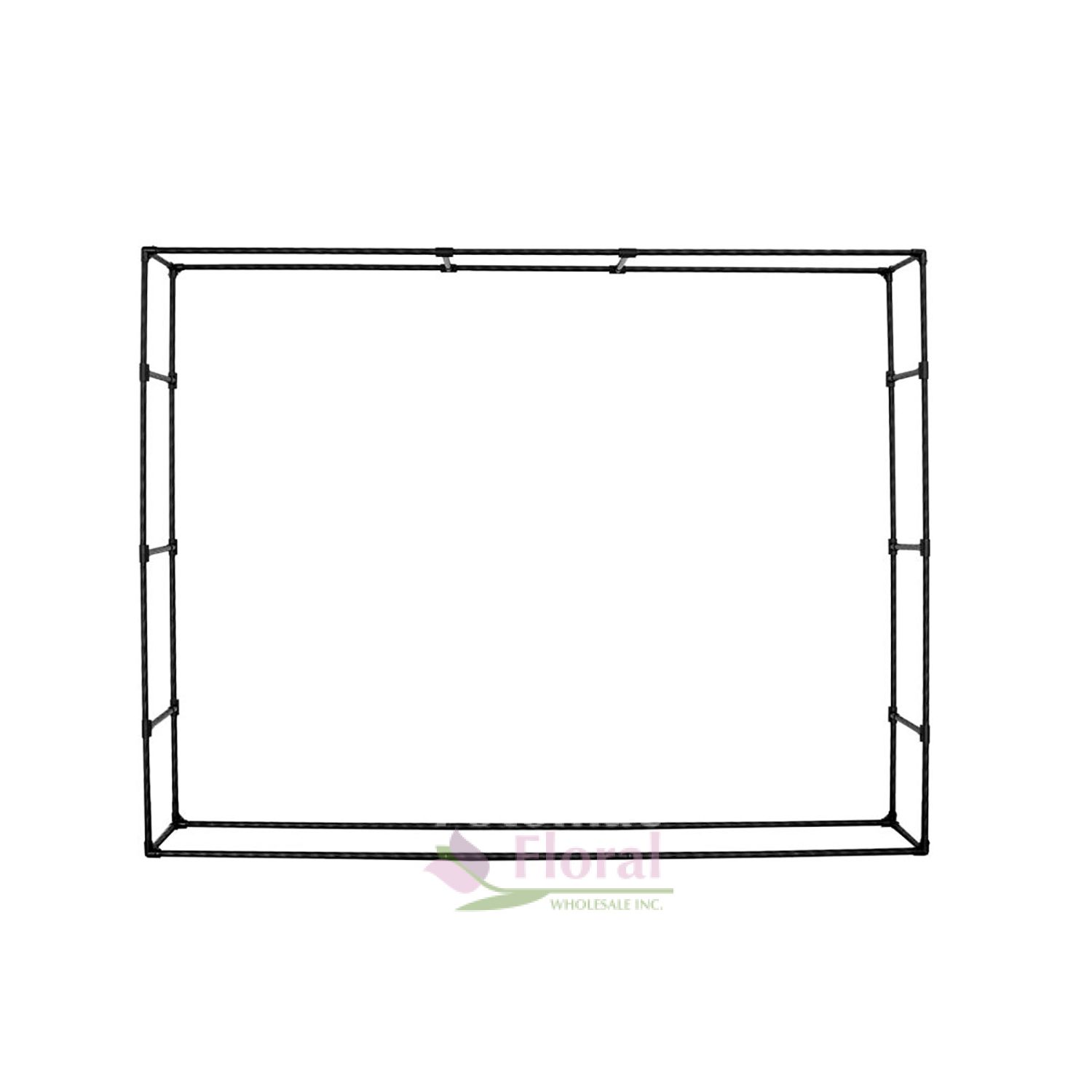 Square 10' Arch Black - Potomac Floral Wholesale