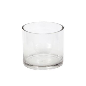 Glass Cylinder 6'' Tall x 5 - Potomac Floral Wholesale