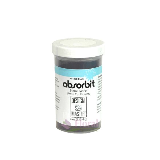 Ice Blue Absorbit Stem Dye - Potomac Floral Wholesale