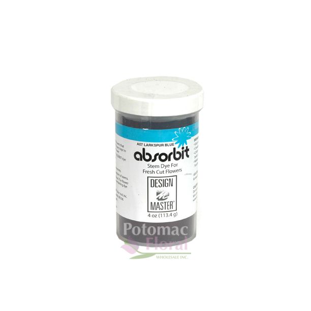 Larkspur Blue Absorbit Stem Dye - Potomac Floral Wholesale