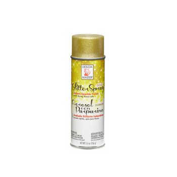 Design Master Gold Glitter Spray - Potomac Floral Wholesale