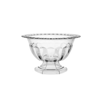 Plastic Clear Abby Compote 5" Tall x 6-1/2" Opening - Potomac Floral ...
