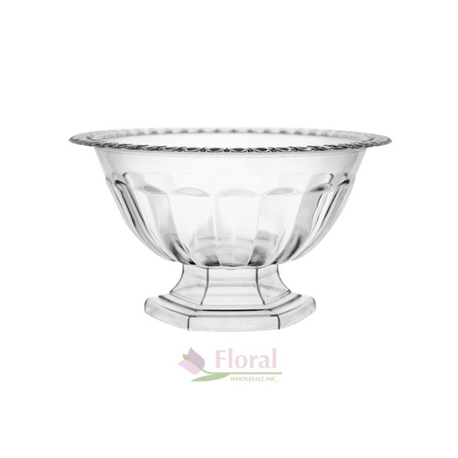 Clear Plastic Abby Compote 5-3/4" Tall x 8-1/2" Opening - Potomac ...