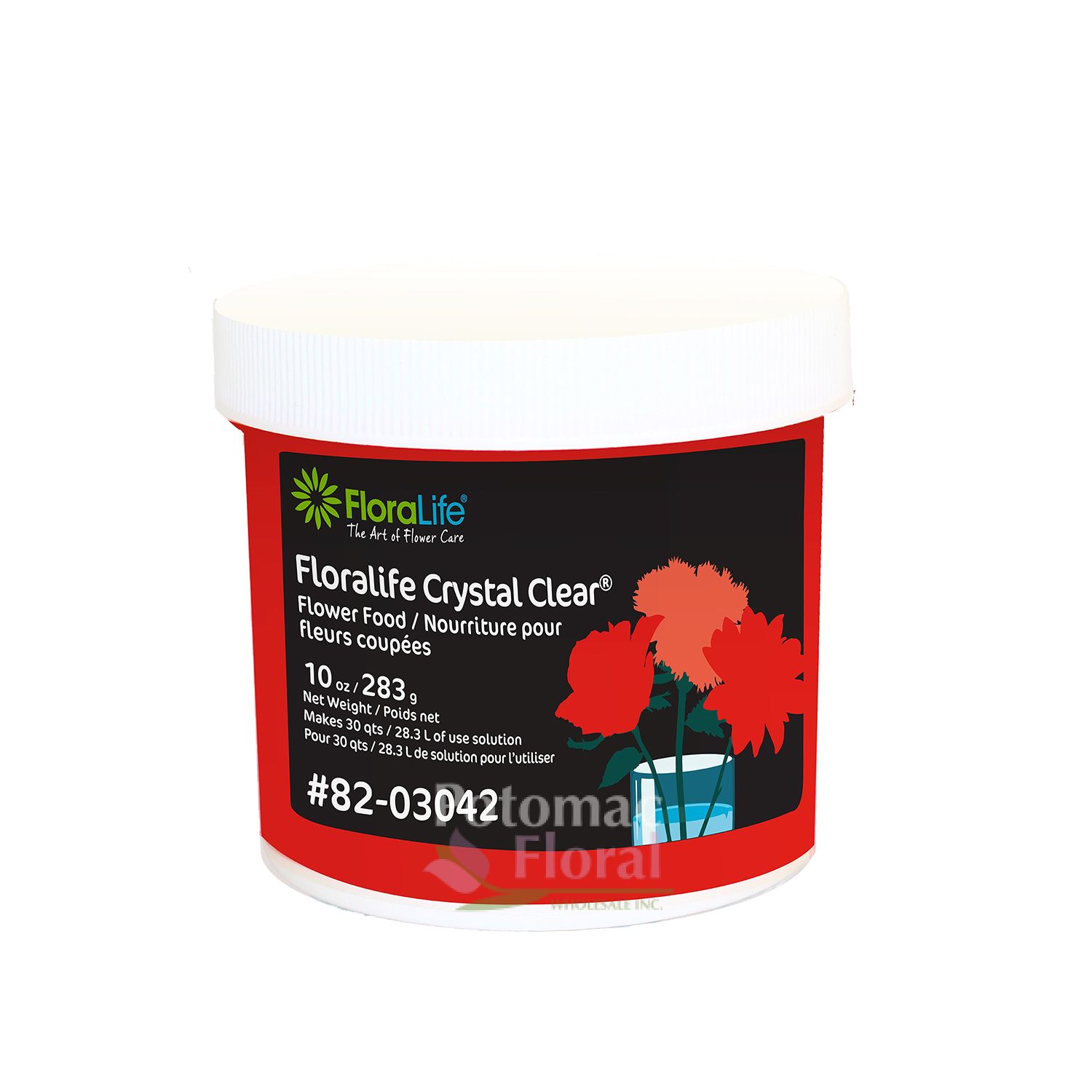 Floralife Crystal Clear 300 Preservative Powder - 10 oz. - Potomac ...