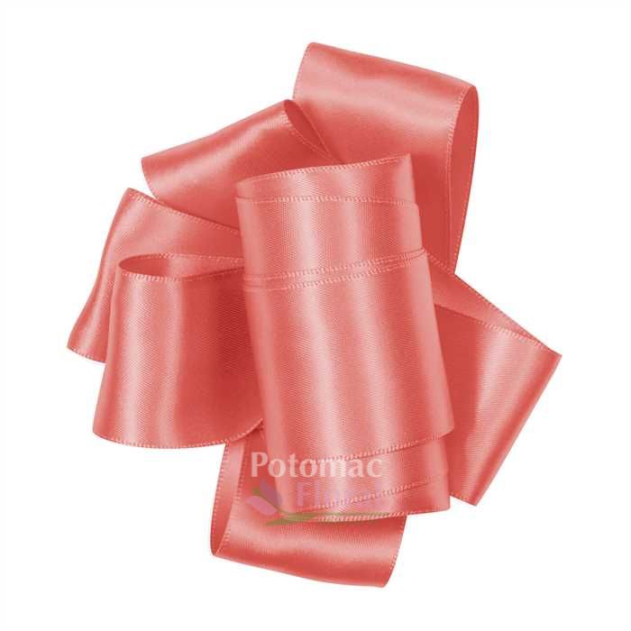 Double Face Satin Ribbon #9 - Desert Rose - Potomac Floral Wholesale