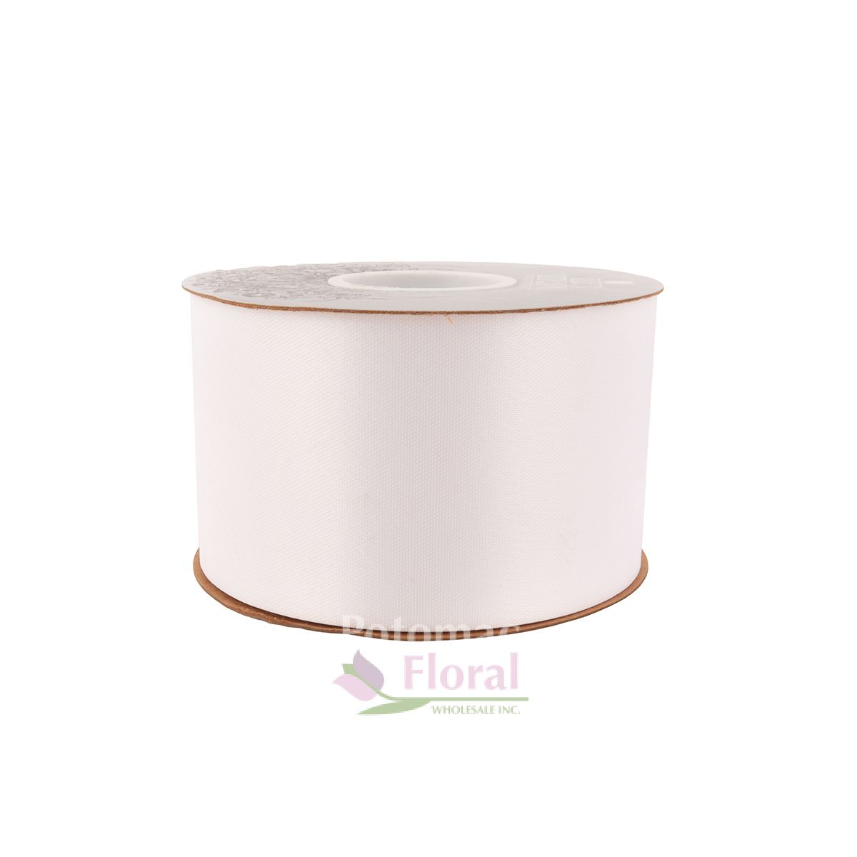Satin Ribbon #40 White x 50 Yards - Potomac Floral Wholesale