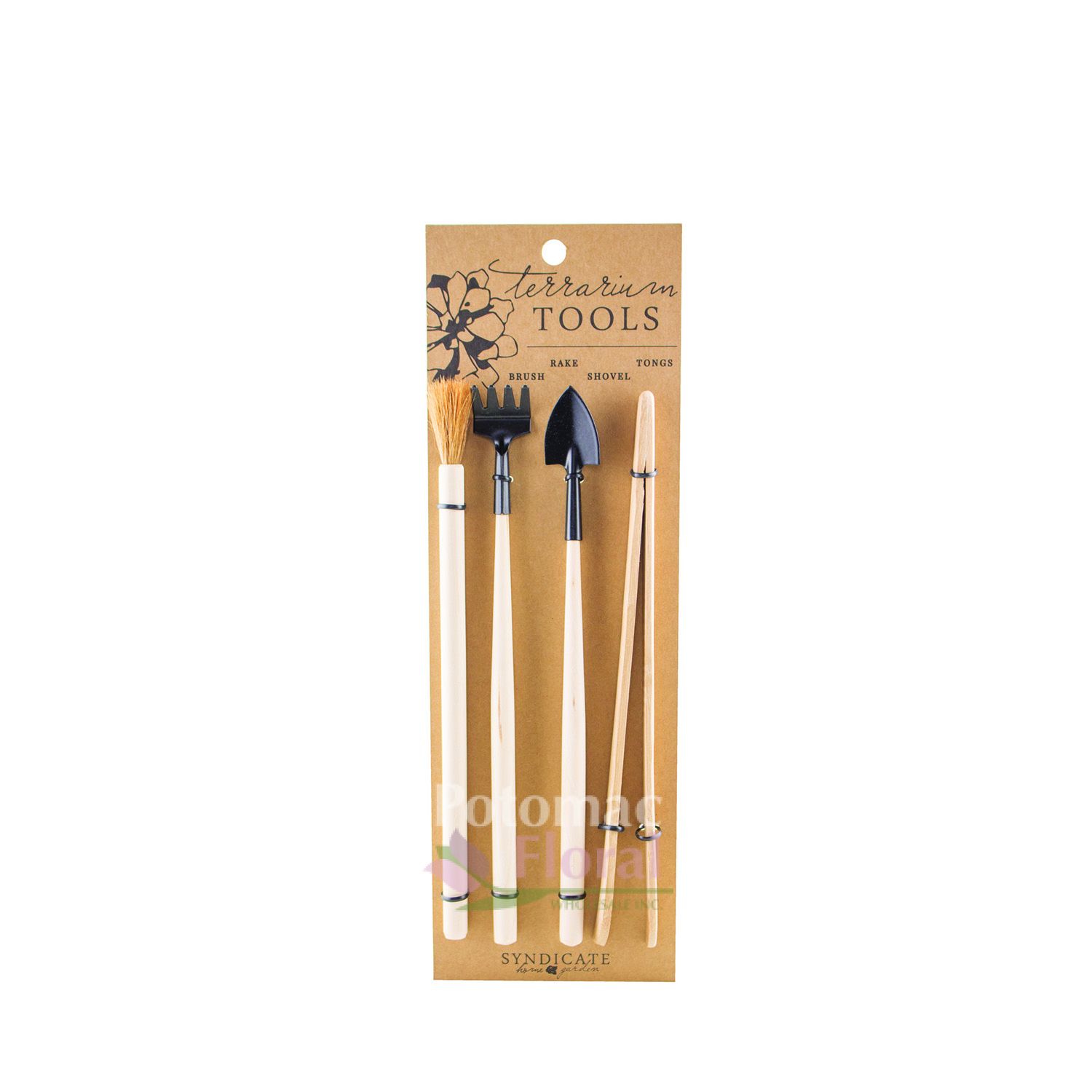 Terrarium 4 Pice Tool Kit - Potomac Floral Wholesale
