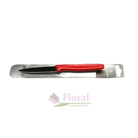 Red Fixed Blade Floral Knife - Potomac Floral Wholesale