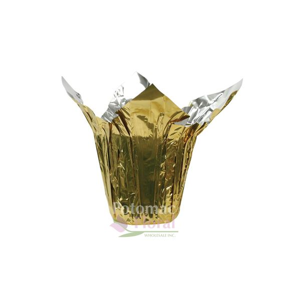 6'' Speed Cover Metallic Gold - Potomac Floral Wholesale
