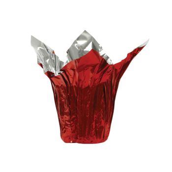 8'' Speed Cover Metallic Red - Potomac Floral Wholesale